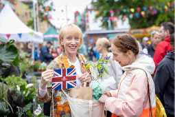 Free Beer and Ice-cream at Coronation Weekend Flower Market